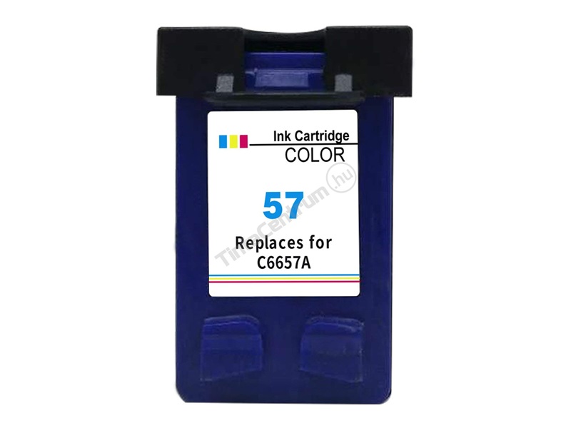HP 57 (C6657A) színes kompatibilis (töltött) tintapatron - TintaCentrum.hu