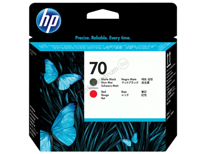 HP 70 (C9409A) (MBK+R) nyomtatófej - TintaCentrum.hu