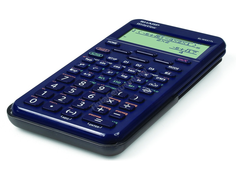 Számológép, tudományos, 420 funkció, SHARP "EL-W531TL", kék - TintaCentrum.hu